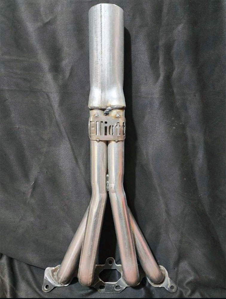 4 Cylinder Headers : 4 Cylinder Camry Header 1 1/2 inch Primary Pipes ...